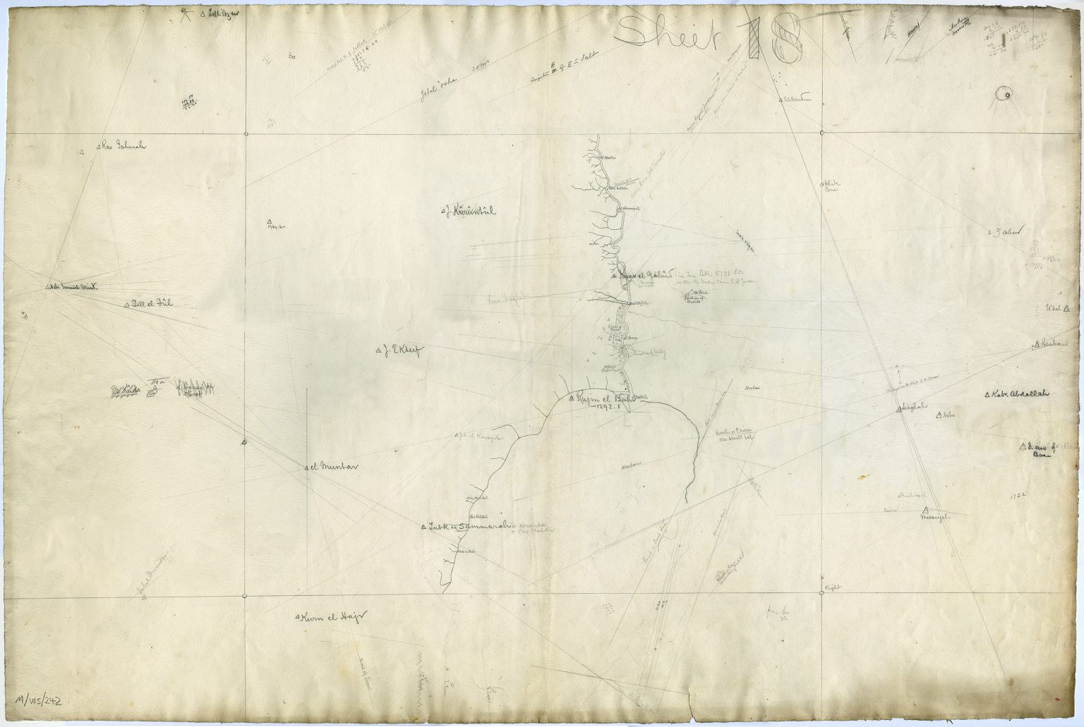 The Survey of Western Palestine and Scientific Mapping during the late ...